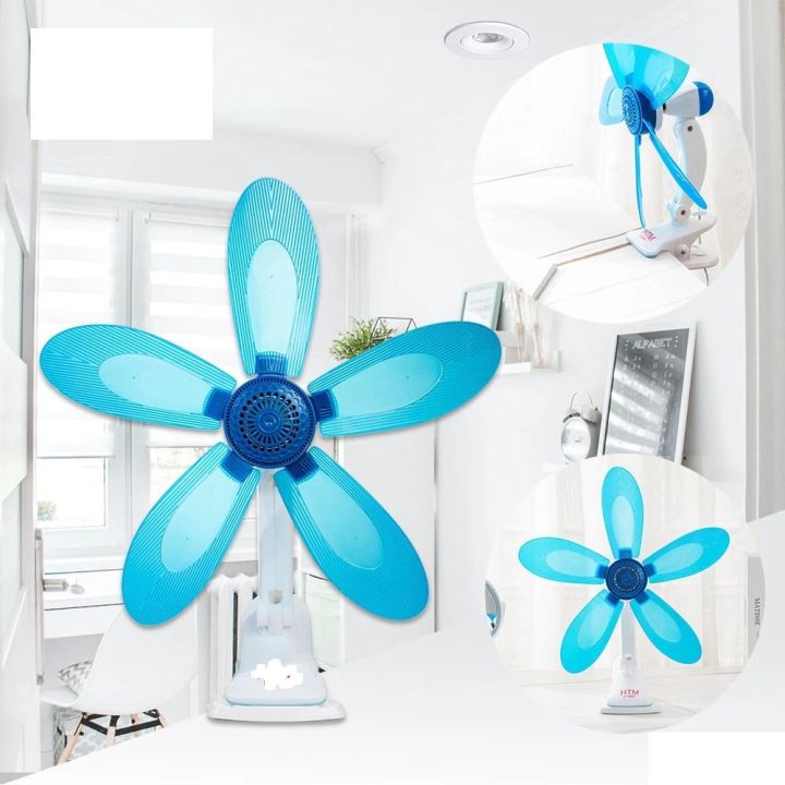 Clip fan with big size 5 blades Clip Wall Stand Fan Portable Electric ...