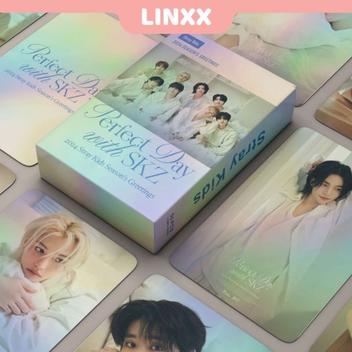 LINXX ชุดรูปถ่ายโปสการ์ดสำหรับเด็กรุ่นถ่ายภาพโฮโลแกรมบัตรเลเซอร์ Kpop ...