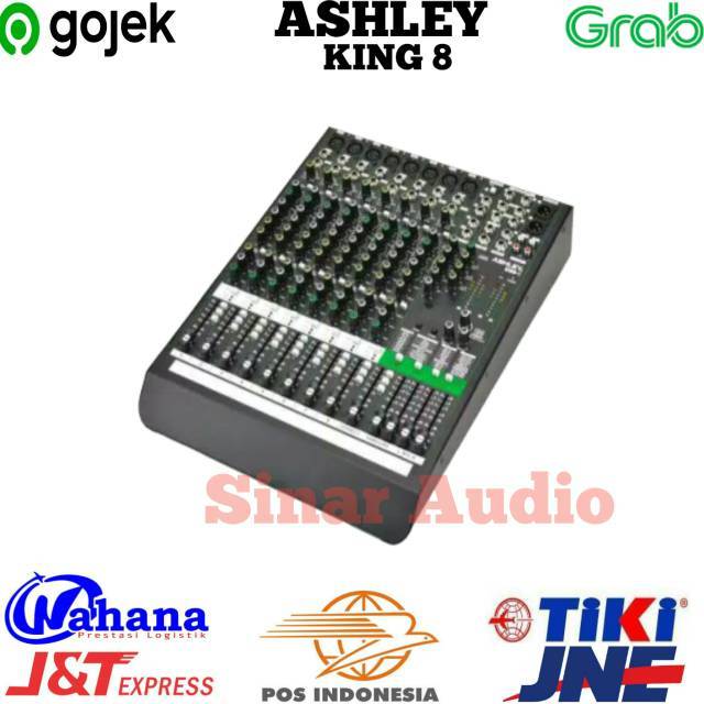 Mixer Ashley King 8 Original 8 Channel Multi Effect 199 Dsp king8 | Lazada Indonesia
