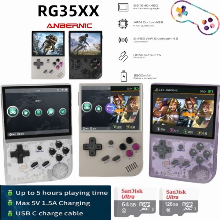 Gameboy RG35XX Retro Handheld Game Console Psp | Lazada PH