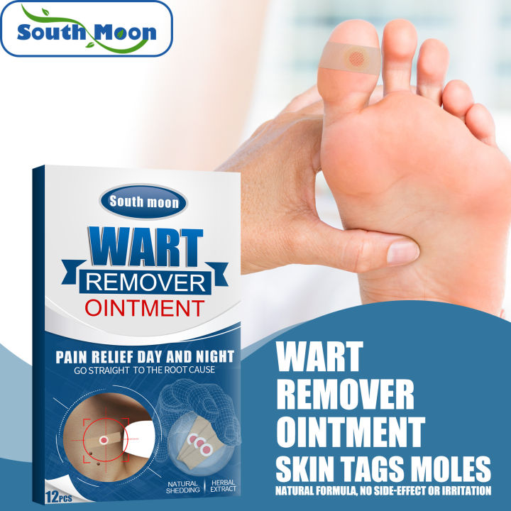 South Moon Wart Remover Patch Ointment Skin Tags Moles Wart Treatment ...