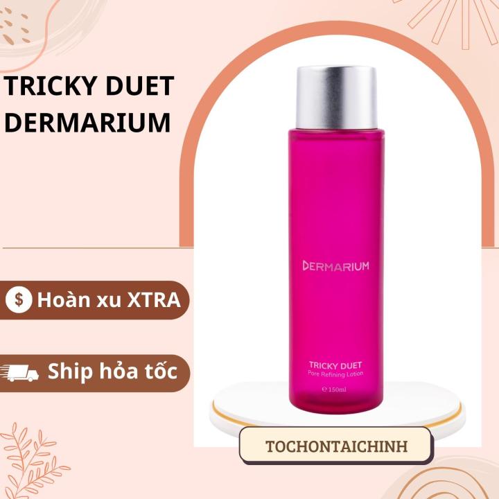 Toner TRICKY DUET (BHA) NHÀ DERMARIUM (mẫu mới nhất của hãng) - 150ml ...