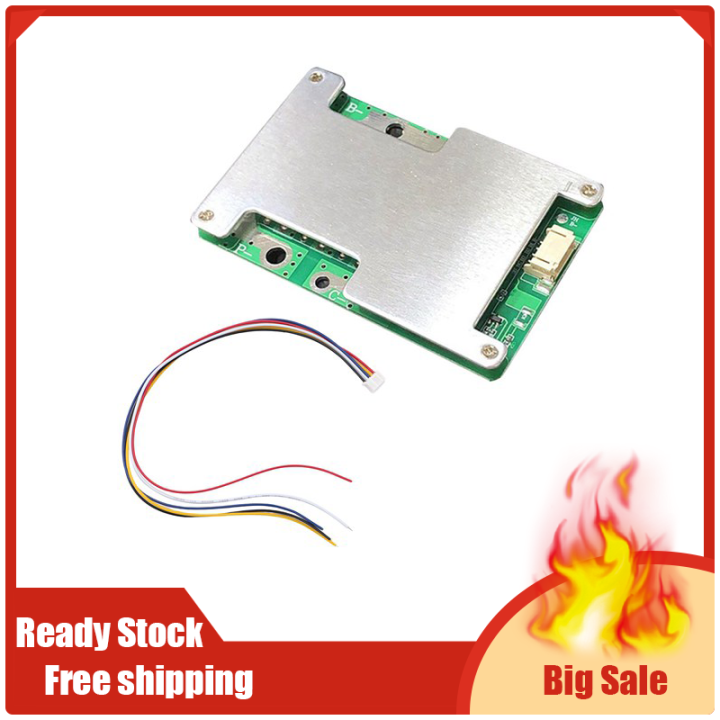4S 12V 100A LiFePO4 Lithium Battery Protection Board with Power Battery ...