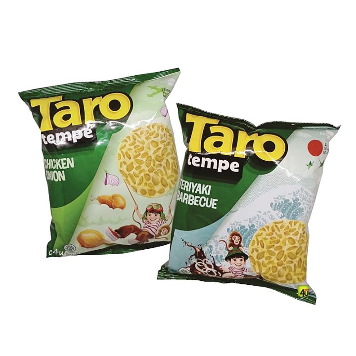 Taro keripik tempe chicken onion / teriyaki BBQ 55 gram | Lazada Indonesia