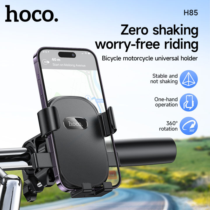 2025 New Hoco H85 Motorcycle Bicycle phone holder Motorcycle Bike ...