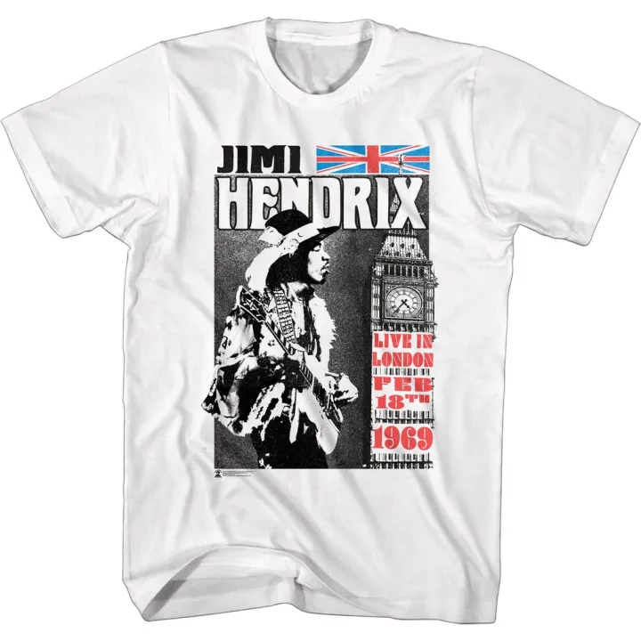 Jimi Hendrix Live In London 1969 Big Ben Rock Legend คอนเสิร์ตกีตาร์ ...