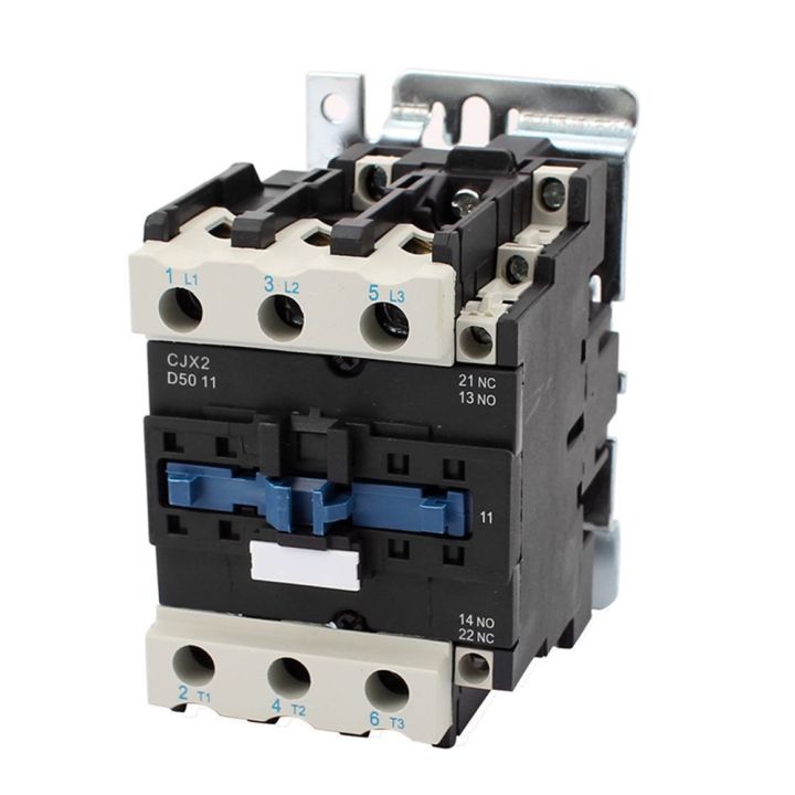 【Taiyong Electric】CJX2-5011\4001\6511\8011\9511 LC1 AC Contactor 50A 3เฟส3ขดลวดแรงดันไฟฟ้า380V ...