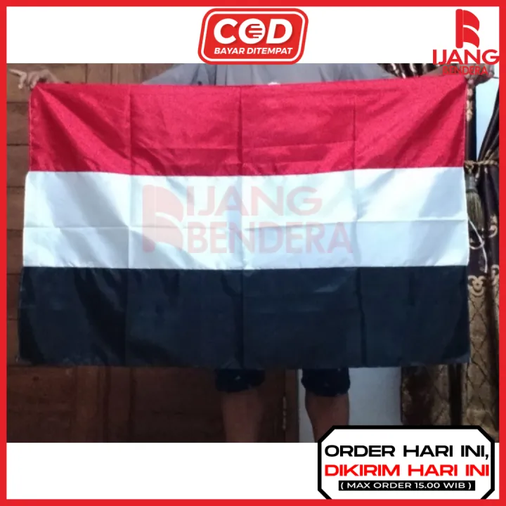 BENDERA BRIGEZ 85X60 CM MERAH PUTIH HITAM | Lazada Indonesia