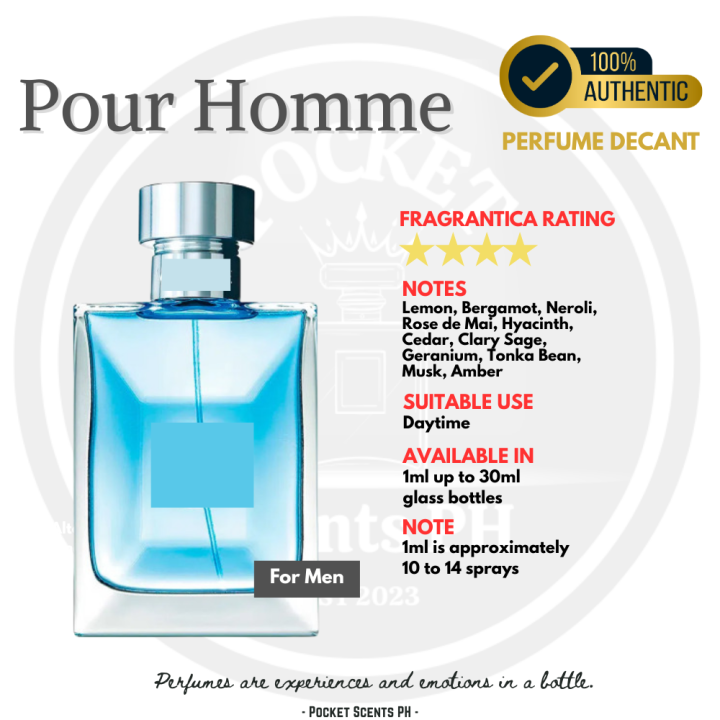 VPH V Pour Homme - 1ml to 30ml - [PERFUME DECANT] | Lazada PH