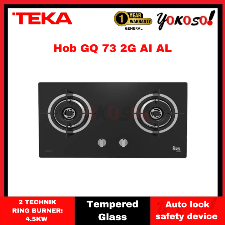 TEKA Linea Built In Gas Hob GQ 73 2G AI AL | Lazada
