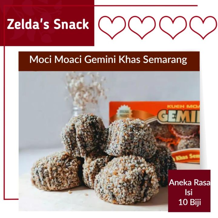 Kue Moci Moaci Gemini Semarang | Oleh Oleh Khas Semarang Aneka Rasa isi ...