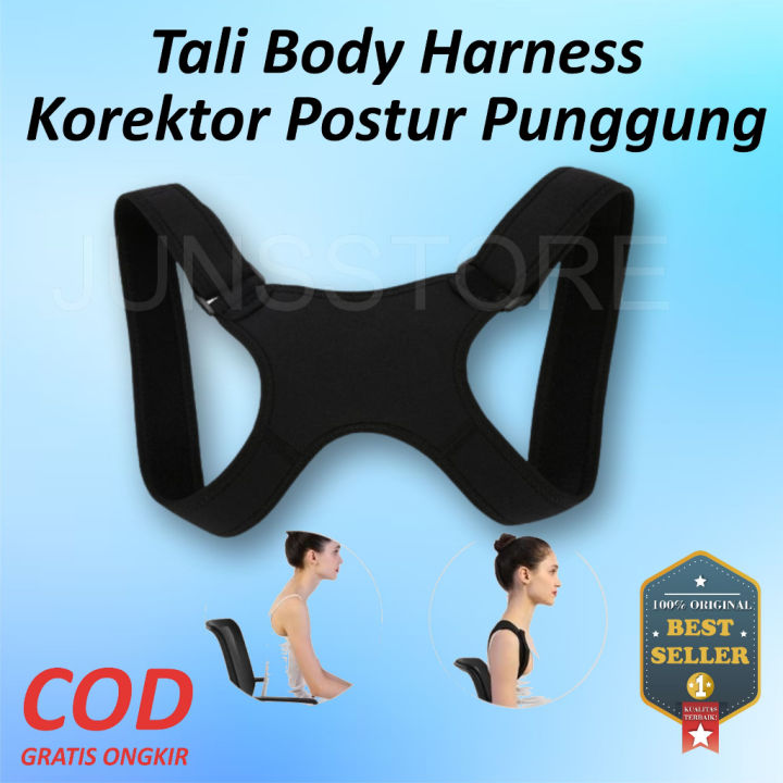Tali Koreksi Pungung Body Harness Back Correction Size M Perbaiki ...
