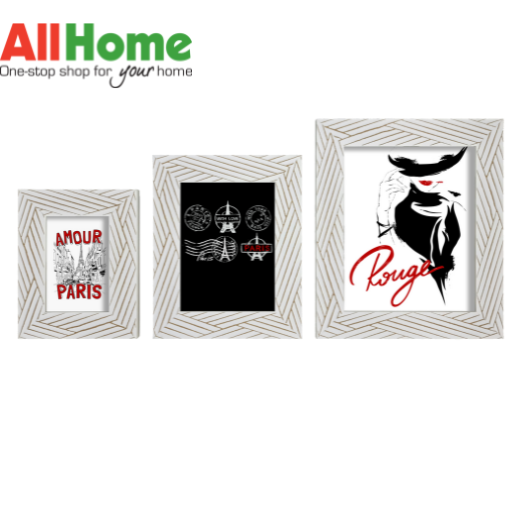 ELEMENTS Photo Frame Set of 3 PF-1014-ZQ-71 | Lazada PH