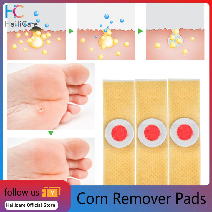 Hailicare Corn Remover Pads Foot Care Stickers Toe Corn and Callus ...