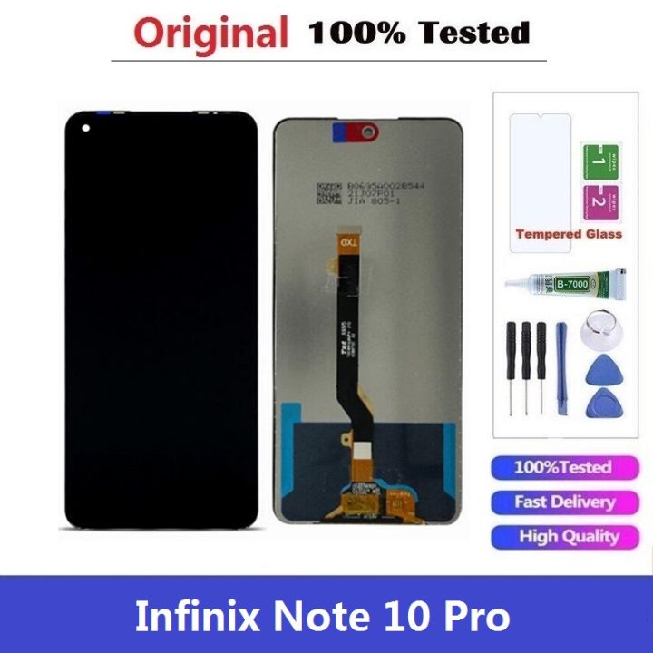 100% Original LCD Screen For Infinix Note 10 Pro LCD Screen and Touch ...