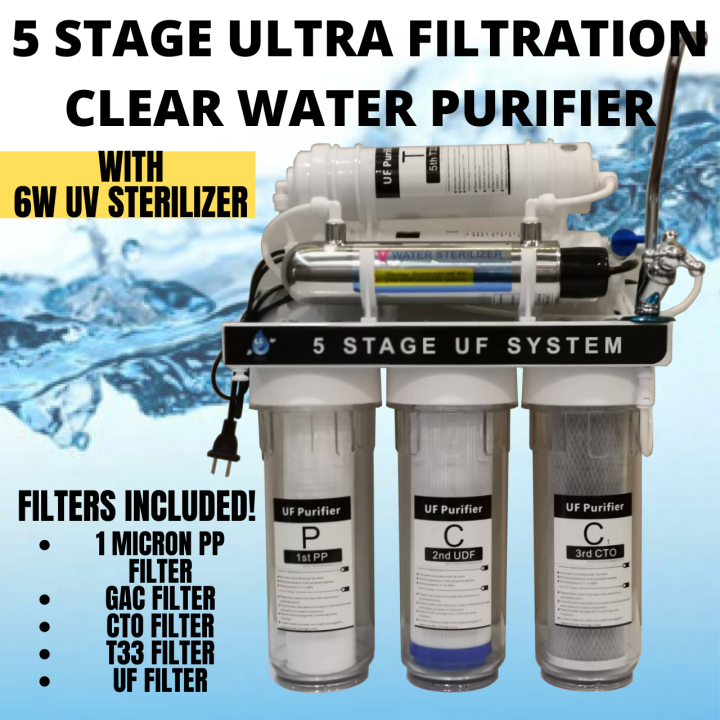 uf water purifier 5stage | Lazada PH