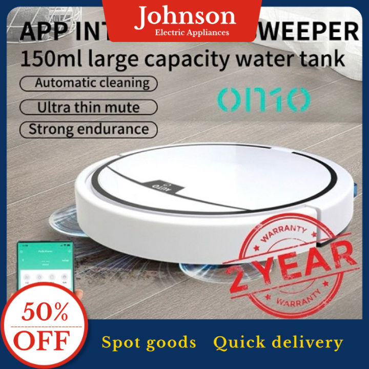 Robot Vacuum Sweep Mop RS300 Upgraded Version With Mobile App Remote ...