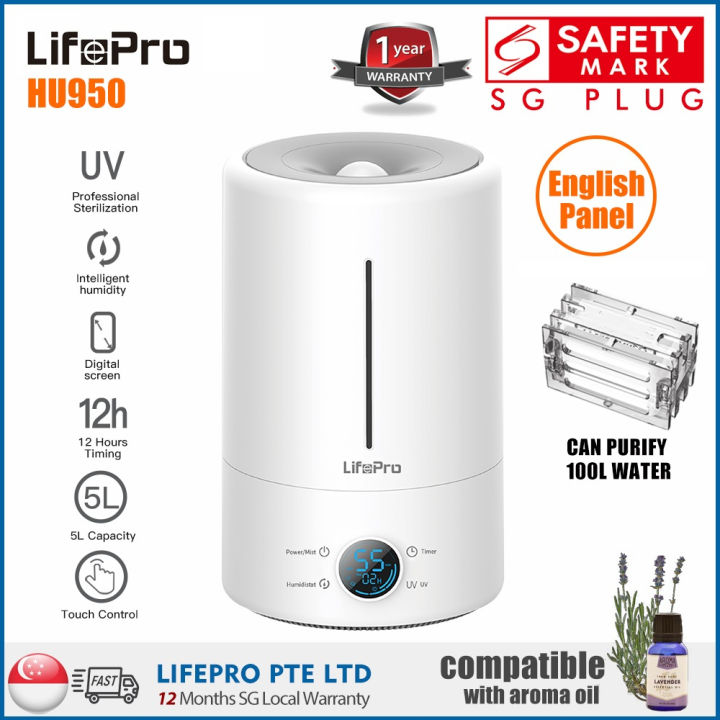 [LifePro Special] LifePro HU950 5L High Capacity Humidifier/ Touch with ...