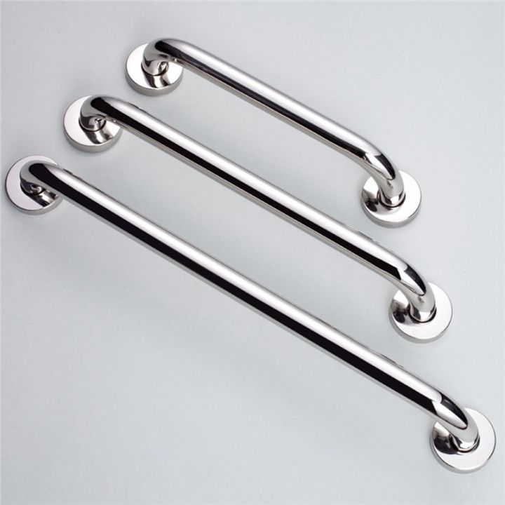 SUS304 stainless steel bathroom handrail 30cm/40cm/50cm/60cm | Lazada PH