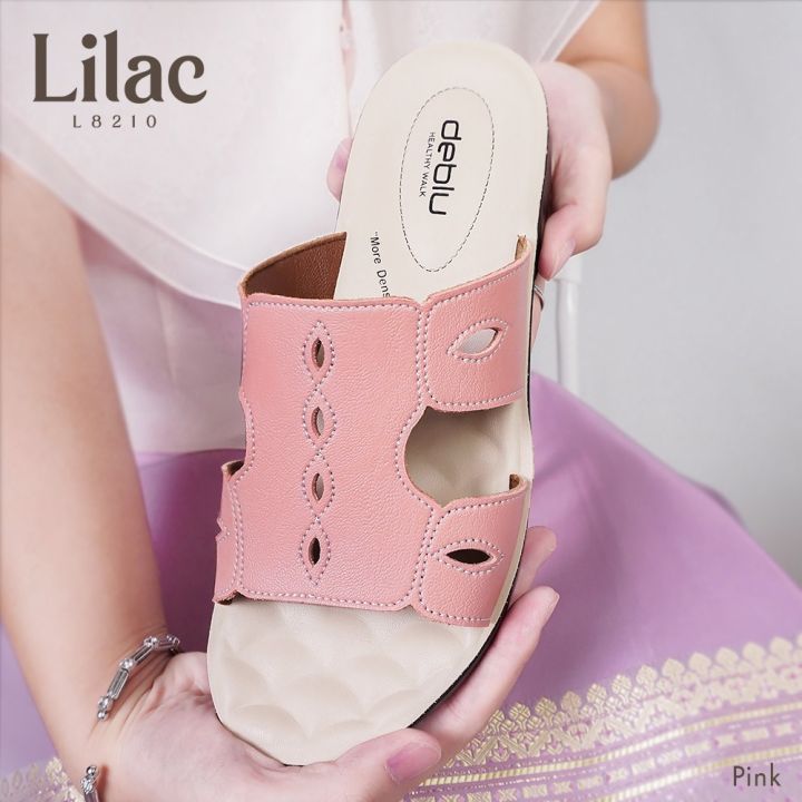 L8210 รองเท้าแตะ หญิง แบบสวม แบบหนีบ deblu เดอบลู นุ่มนิ่ม เพื่อสุขภาพ น้ำหนักเบา ของแท้ 100% ...