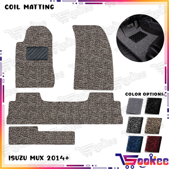 Coil Matting Isuzu MU-X 2014-2021 mux nomad spaghetti car mat floor ...