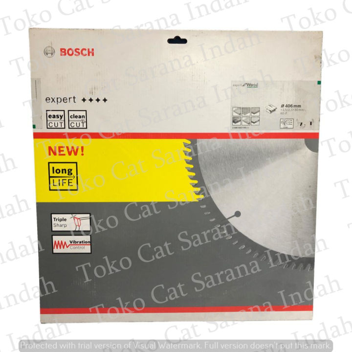 BOSCH MATA CIRCULAR SAW 406MM 16 INCH 60T EXPERT FOR WOOD MATA GERGAJI ...