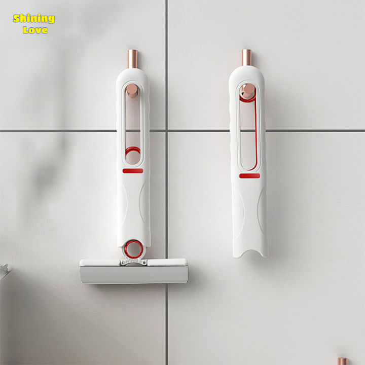 Portable Mini Self Squeeze Cleaning Mop Wet And Dry Use Hand Free ...