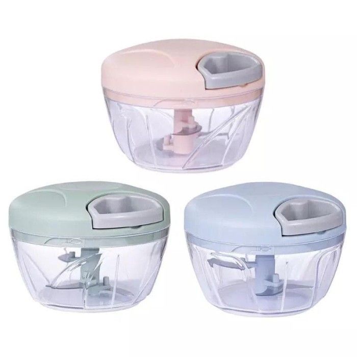 New SPEEDY CHOPPER Hand-Powered Portable Food Processor, Manual ...