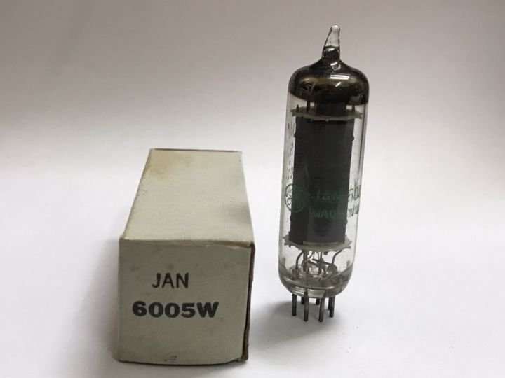 หลอดเครื่องเสียง Tube 6005W 6AQ5 GE NOS/NIB เพลทดำ Made in USA | Lazada.co.th
