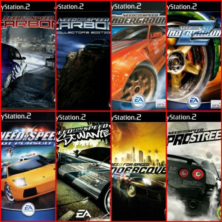 PS2 PlayStation 2 Games Need for Speed NFS Series | Lazada PH