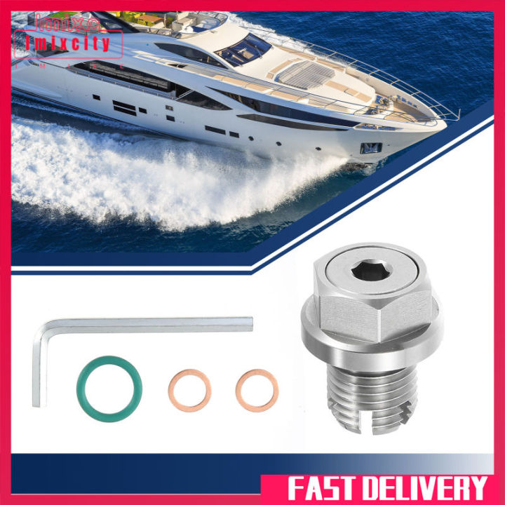 Imixcity M14.1 x 1.5 Oil Drain Plug Kit With Flexible Rubber Sealing O ...