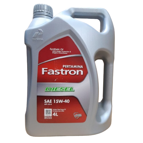 Oli Pertamina Fastron Diesel SAE 15W 40 API Cl-4 Galon 4 Liter ORIGINAL | Lazada Indonesia