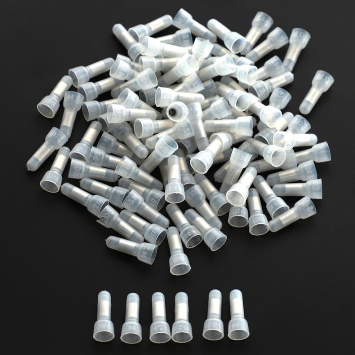 D3100pcs Nylon Closed End Cap Insulated Connectors Wire Crimp Terminal ...