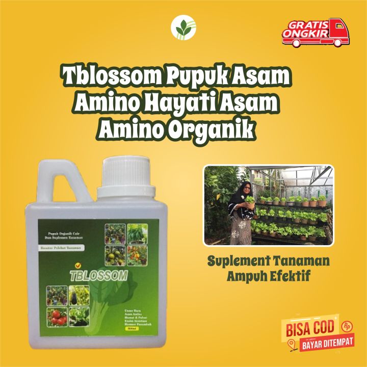 Pupuk Tblossom Bio Organik Untuk Tanaman Buah 500ml Booster Asam Amino ...