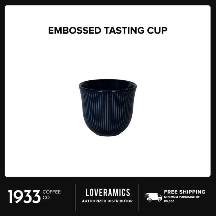 Loveramics Embossed Tasting Cup 250ml | Porcelain Coffee Cup | Lazada PH