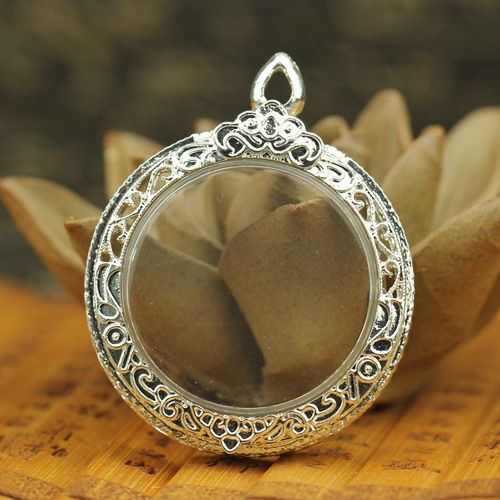 New Original Original Thai amulet round shell gold-plated shell support ...