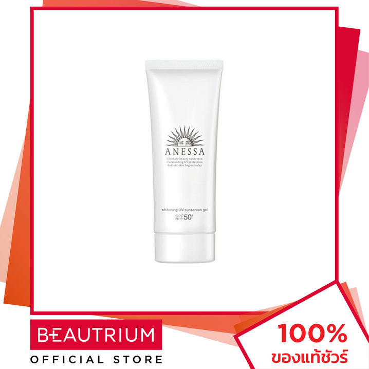 ANESSA Whitening UV Sunscreen Gel SPF50+ PA++++ ครีมกันแดด 90g BEAUTRIUM บิวเทรี่ยม แอนเนสซ่า ...
