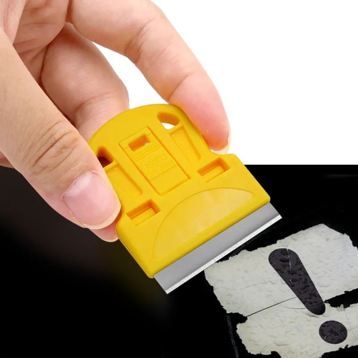 Mini Plastic Car Sticker Remover Edge Blade Razor Scraper Window Glass ...