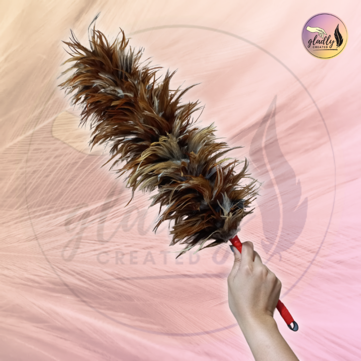 Large Feather Duster | Pantay | Real Chicken Feather | Lazada PH
