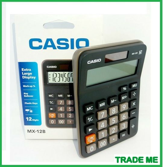 Calculator MX-12B Two way power (battery+solar) 12 digits | Lazada PH