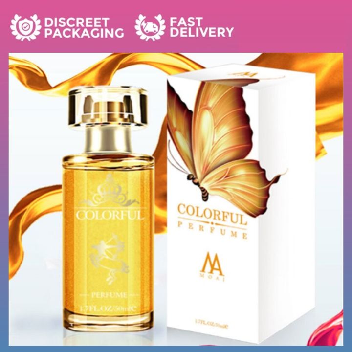 [Flirting Perfume] Gold Butterfly Moai Sex Pheromone Perfume For Man ...