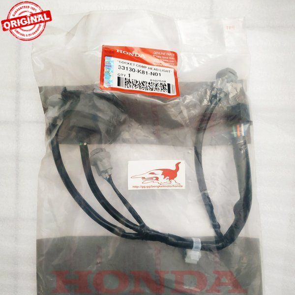 Kabel Socket Fitting Pitting Lampu Depan New Beat ESP Eco Beat Street ...