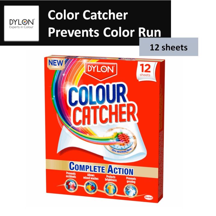 (Box Dented Only, Content Sheets Good Condition) Dylon Color Catcher ...