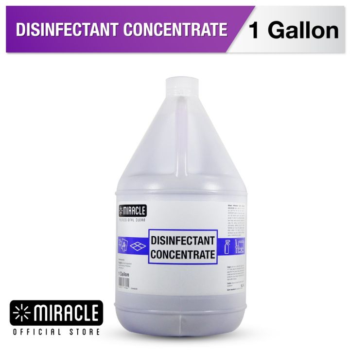 Miracle Clean Disinfectant Concentrate 1 Gallon | Lazada PH
