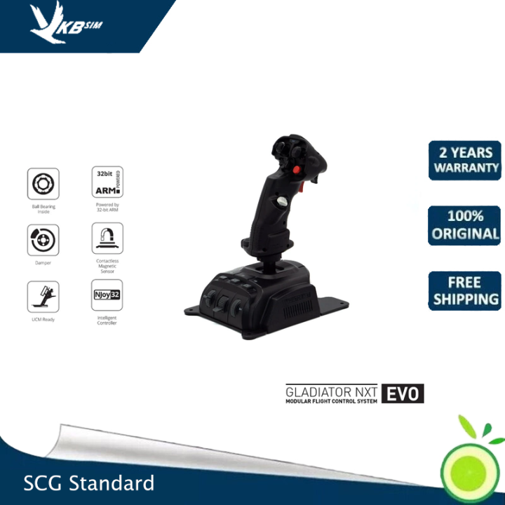 VKBSIM Gladiator NXT EVO SCG series flight joystick/VKB simulated ...