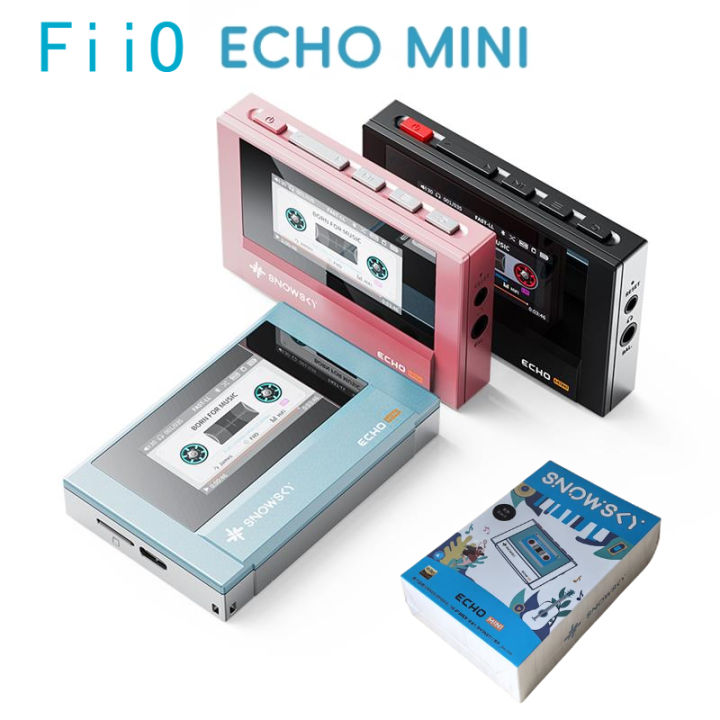 FiiO Snowsky ECHO MINI Music Player Portable Lossless Bluetooth Colorful Screen Dynamics UI Long ...