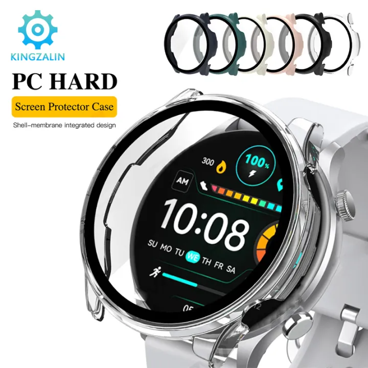 Kingzalin Watch Case For Haylou Solar Plus/Haylou RT3/LS16 Hard PC ...