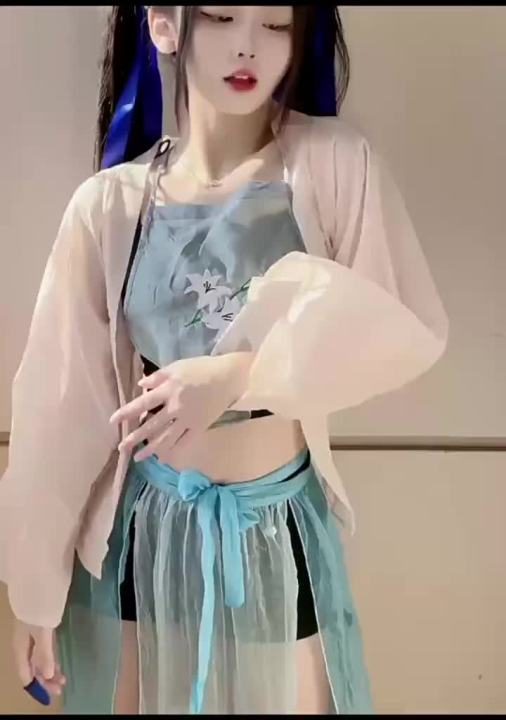 Sexy Cheongsam Underwear Apron Women's Emotional Outdoor Exposure Hanfu ...