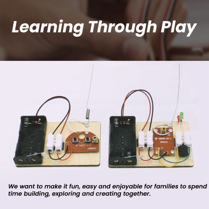 STEM Kits, Learn Morse Code, Build a Telegraph Machine, Electric ...