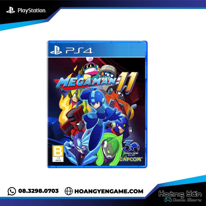 Đĩa game Mega man 11 PS4 | Lazada.vn